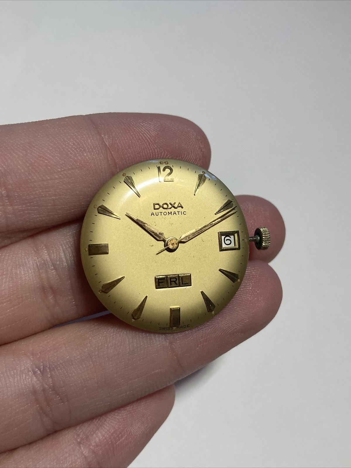 DOXA FRL Automatic Calendar Swiss Men’s Watch Movement | Saga Watches
