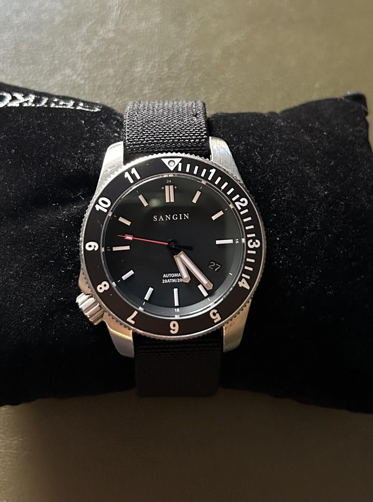 Sangin Instruments – Atlas (Version 1) Automatic Watch (Brushed ...